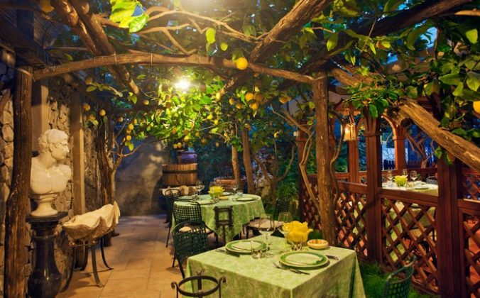 Dining under the Lemon Trees in Capri Island | This is Italy