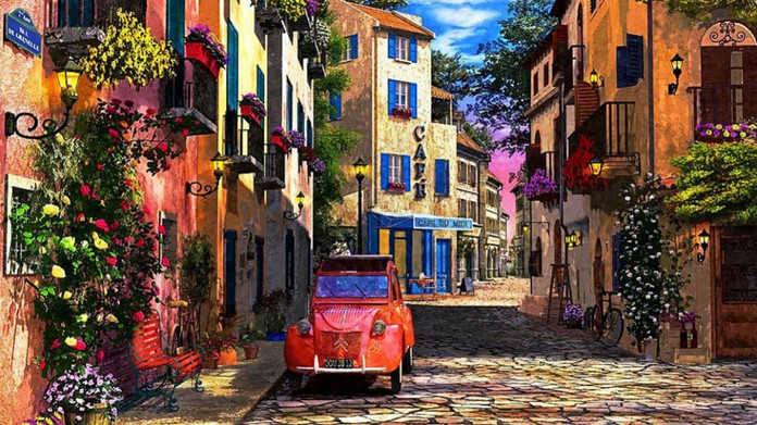 Colorful Italian Streets