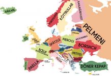 Map Shows the Most Popular Foods in Europe | This is Italy