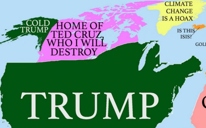 How Donald Trump Sees the World — in 6 Maps