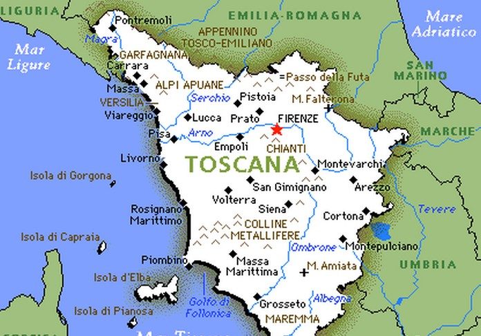Detailed Map of Italy with major Cities + Places | This is Italy