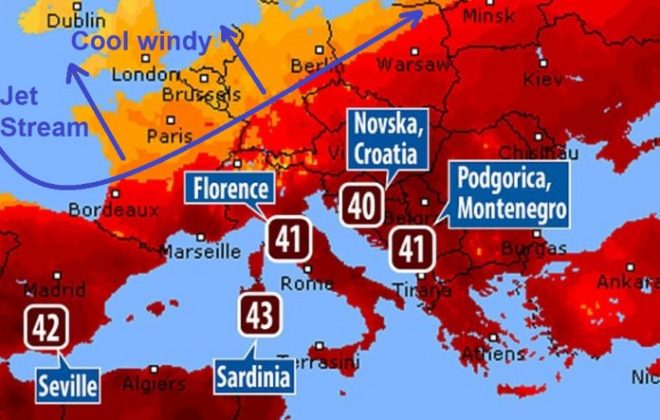 Heat-wave in Rome, expected 42°C (108F) | This is Italy