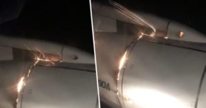 Airplane engine Catches Fire just after Take Off with 200 Passengers On ...