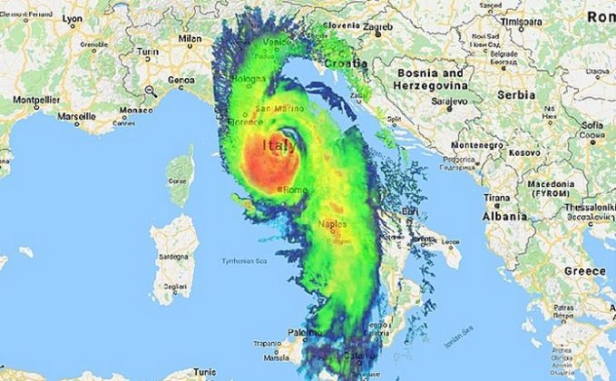 Mediterranean hurricane (Medicane) to hit ITALY this Week | This is Italy