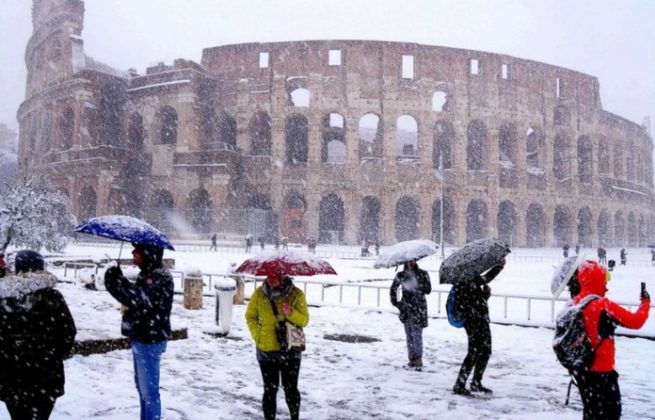 Cyclone of Snow to hit ITALY this week | This is Italy