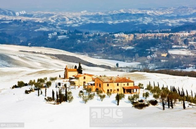 Snowy Tuscany, Italy Absolutely beautiful… | This is Italy