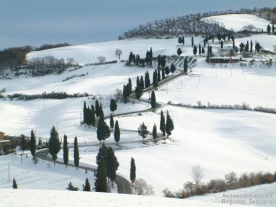 Snowy Tuscany, Italy Absolutely beautiful… | This is Italy