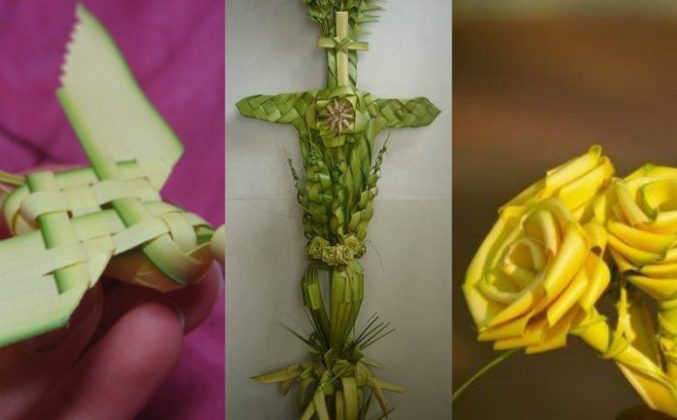 In Italy - Braiding palms for Palm Sunday (VIDEO) - This is Italy