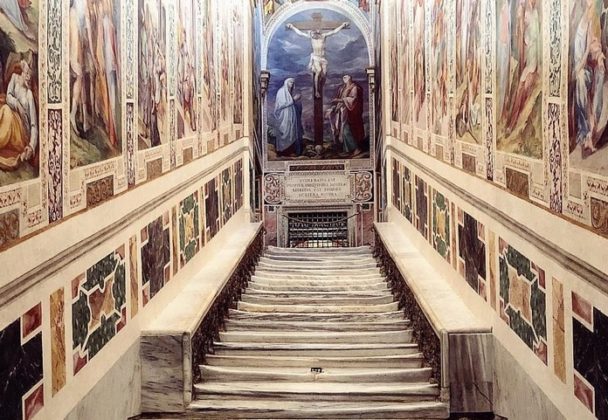 “Holy Stairs” in Rome (Italy), climbed by Jesus Opens for first time in ...