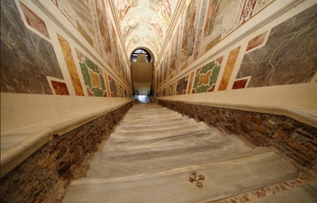 “Holy Stairs” in Rome (Italy), climbed by Jesus Opens for first time in ...