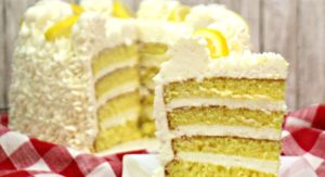 Italian Lemon Drop Cake! 🍋