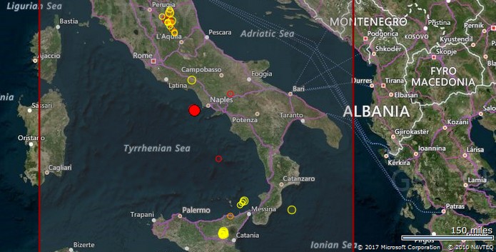 Campania (Italy) rocked by 8 Earthquakes in 12 hours | This is Italy