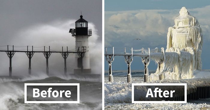 10 Before-And-After Photos Of Winter Beautiful Transformations | This ...